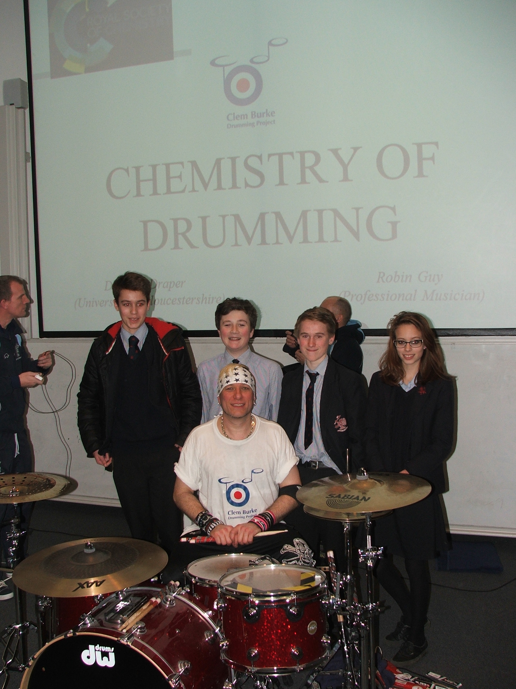 Robin Guy - Clem Burke Drumming Project